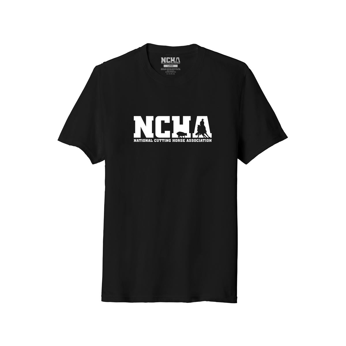 NCHA CHEST TEE – National Cutting Horse Association